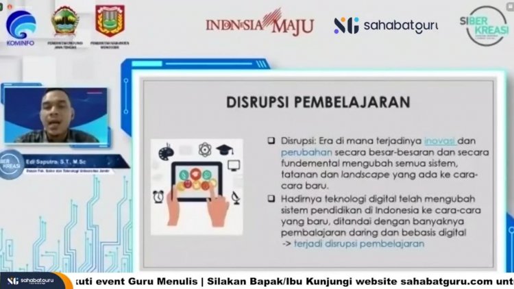 Transformasi Digital sebagai Solusi Menghadapi Disrupsi Pembelajaran Era Digital - Sahabat Guru
